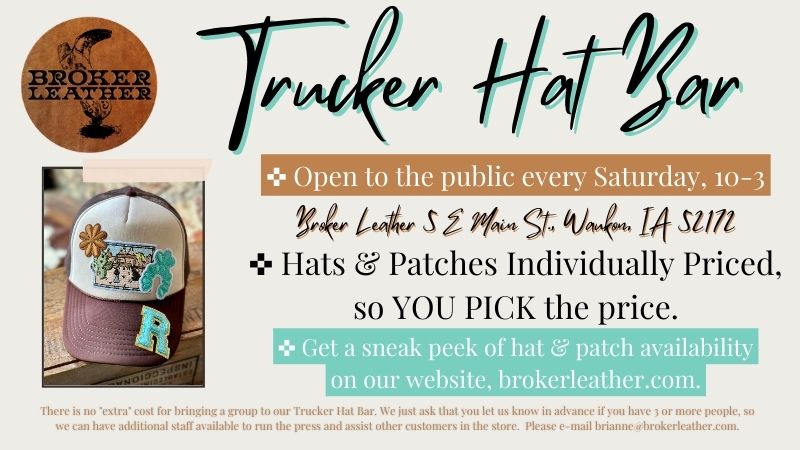 Trucker Hat Bar – Broker Leather